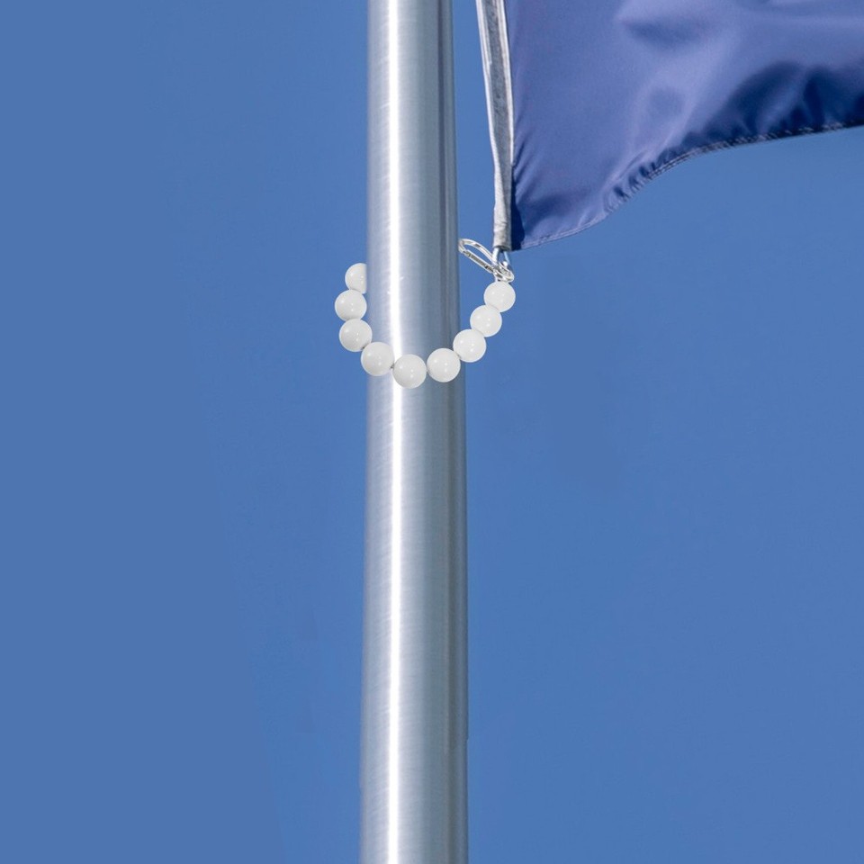 Flagpole Retainer Beaded Acrylic Flag Pole Necklace Accessory | eBay ...