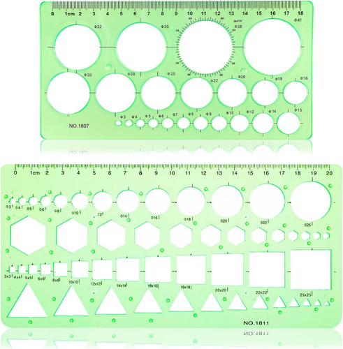 Circle Template for Drawing Drafting Geometric Stencils for Painting ...