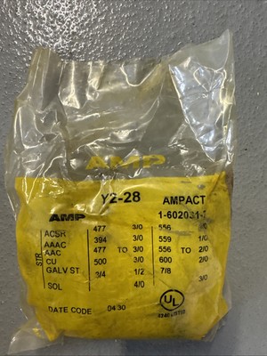 TE CONNECTIVITY AMPACT WEDGE CONNECTOR, 556 SERIES, 0-500KV, Y2-28 1 ...