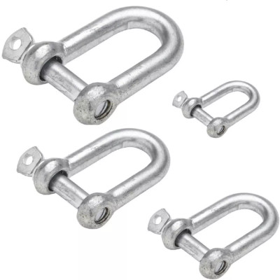 Dee Shackles 5mm 6mm 8mm 10mm 12mm - 28mm D Shackle Galvanised Steel ...