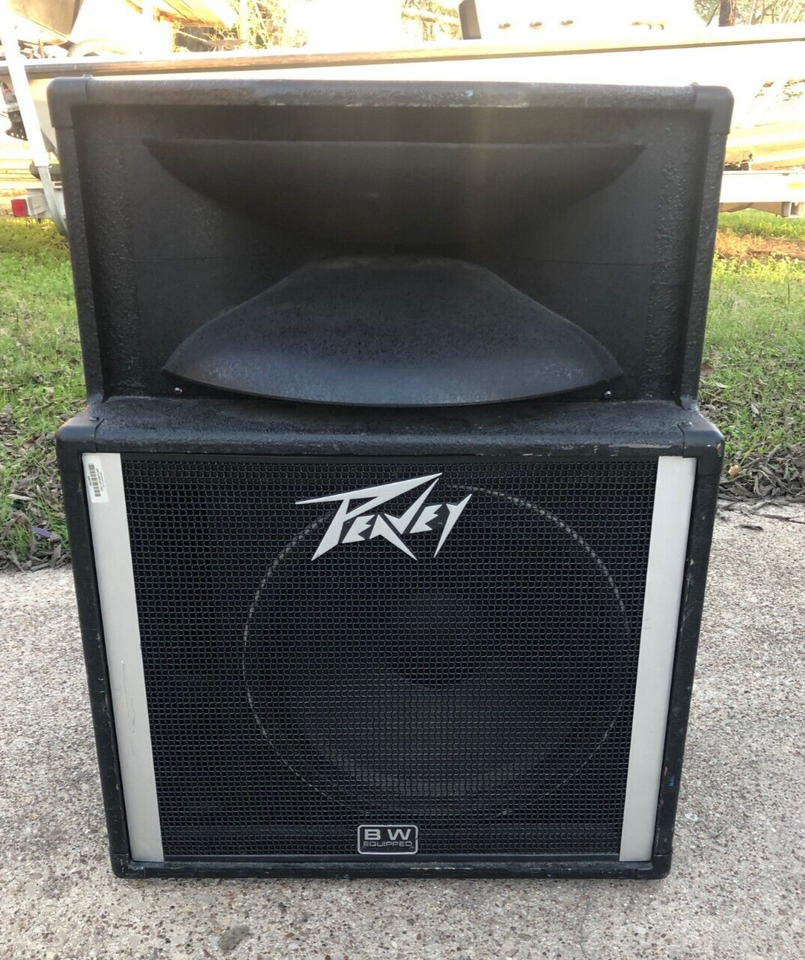Peavey SP2A Monitor Speaker With Woofer / Horn - Black Widow Speaker ...