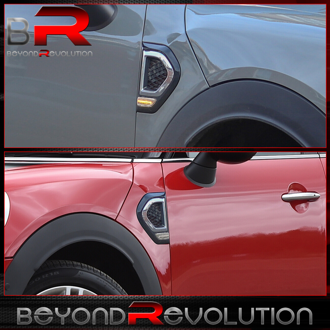 For Cooper Countryman F60 LED Side Markers Lights Reflector Lamp ...