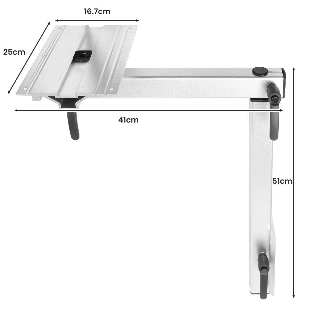 Fully Adjustable Table Leg Bracket 360 Swivel Lagun style. Campervan ...