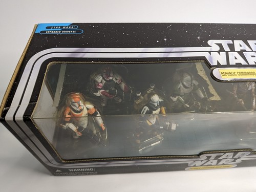 Hasbro Star Wars Republic Commando Delta Squad Set Action Figure for ...