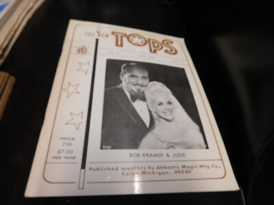 The New Tops Magazine Of Magic 1970 July | eBay