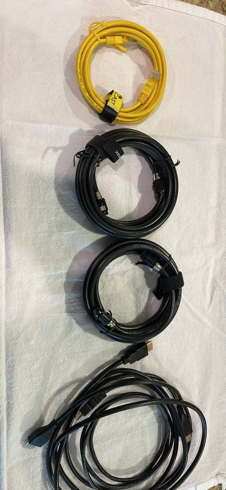 2 Comcast Coaxial Coax 10' Cable Cord - Brand New Unused | eBay