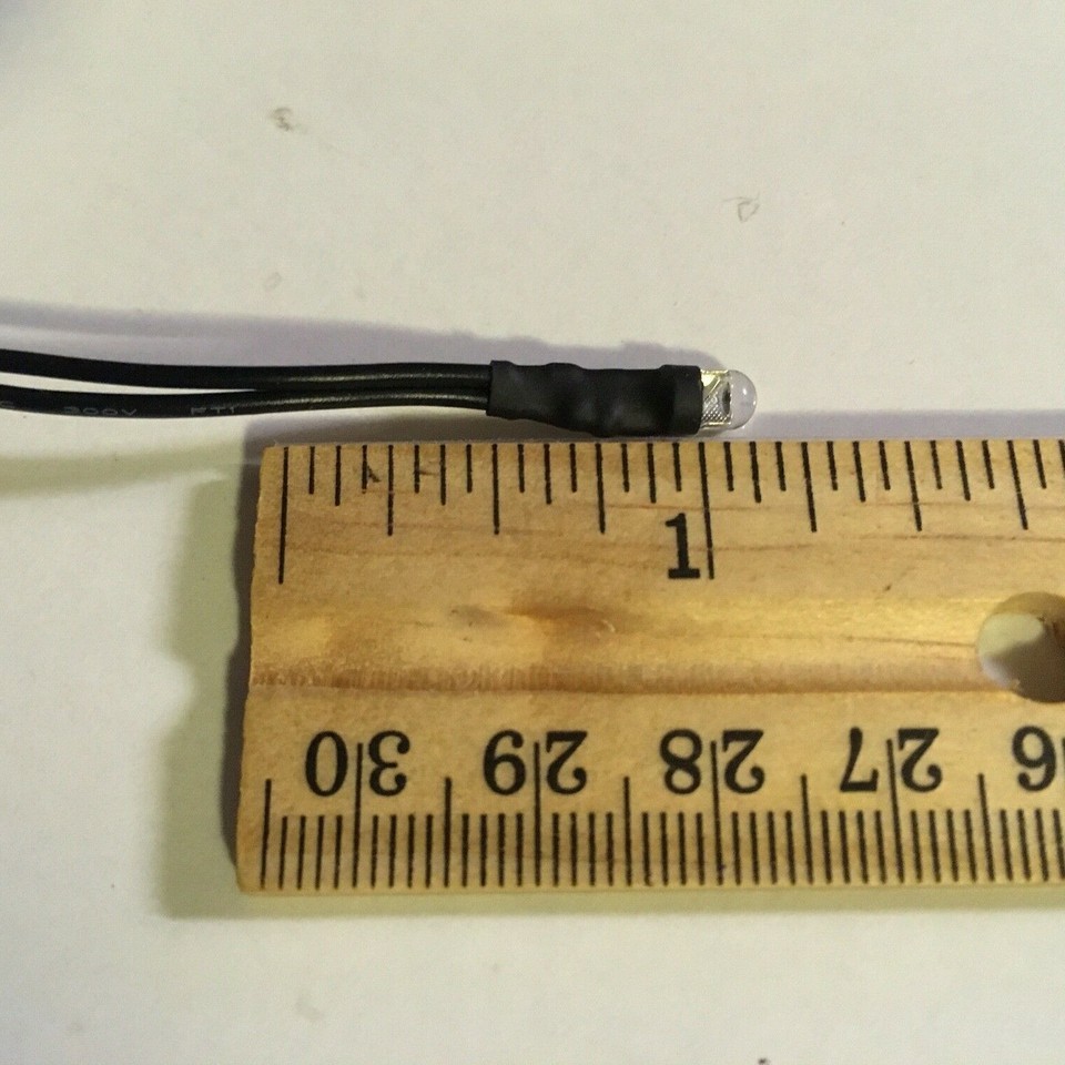 (1)8V-12V --4MM RED LED-STEREO WIRE LAMP- STEREO 2230 RECEIVER Marantz ...