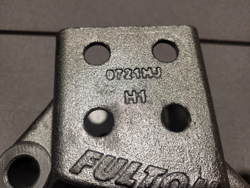 ONE SIDE ONLY for Fulton 3" x 4" Bolt-On Trailer Hinge Kit Fold-Away ...