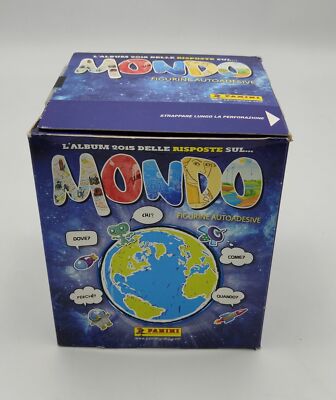 Mondo Box 50 Sealed Panini Stickers | eBay