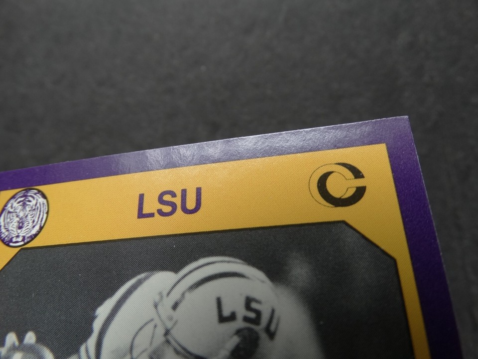 1990 Collegiate Collection LSU Tigers Football Complete Your Set U You ...