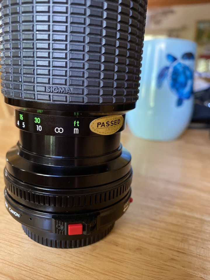 Sigma Zoom-K II 52mm Lens for Canon 1:4.5 f=70~210mm Multi-Coated ...