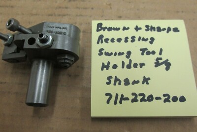 Lathe - Recessing Tool