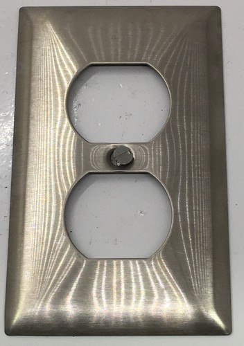 SS8 HUBBELL WALLPLATE 1-GANG DUPLEX STAINLESS STEEL | eBay