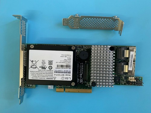 LSI MegaRAID 9271-8i PCI-E 8-Port 1GB cache controller+BBU09 BAT1S1P-A ...