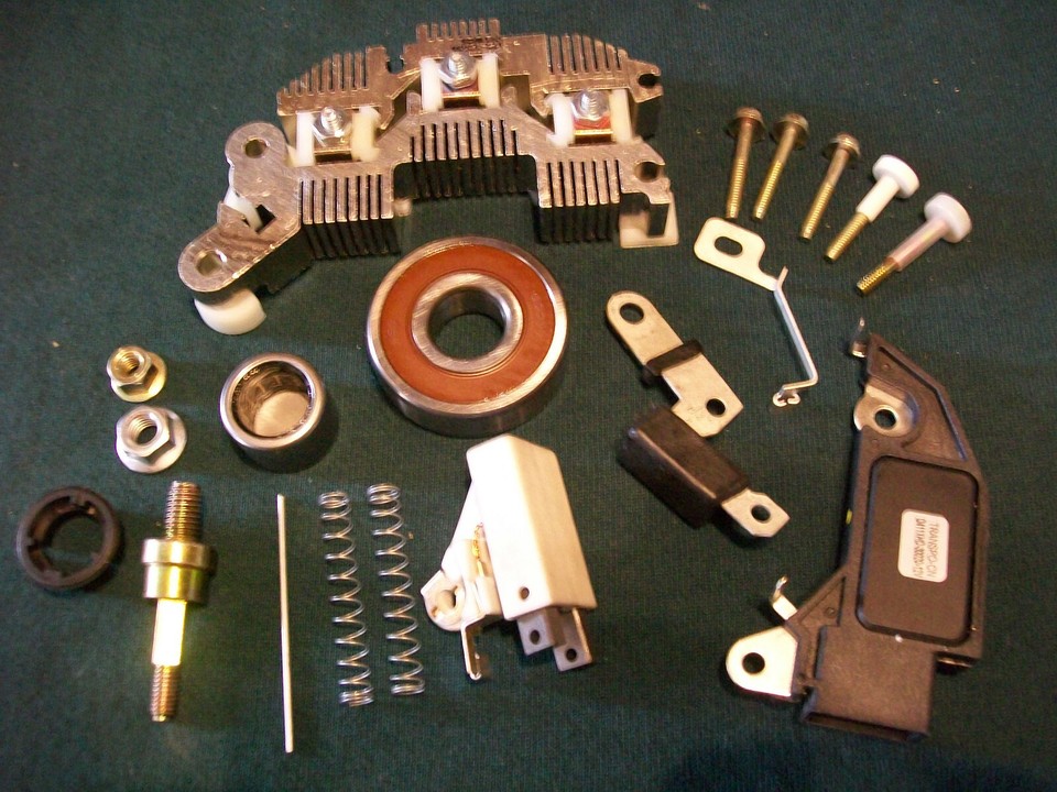 Premium Alternator Rebuild Kit Late Delco CS144 Delco Pontiac Chevy GMC ...