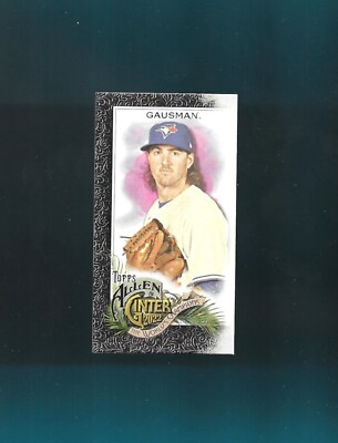 2022 Allen & Ginter BLACK BORDER MINI # 320 KEVIN GAUSMAN TORONTO SHARP ...
