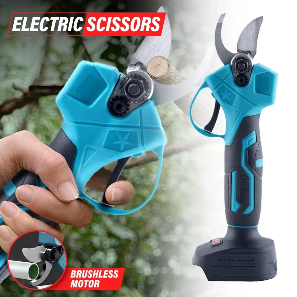 Lithium-Ion Handheld Pruner - Electric Scissors for Coarse Branch ...