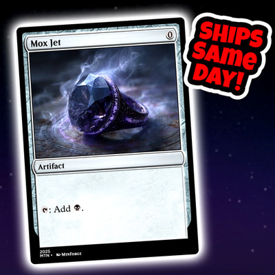 Mox Jet - Custom Art Magic: The Gathering Playtest Card - Commander EDH ...