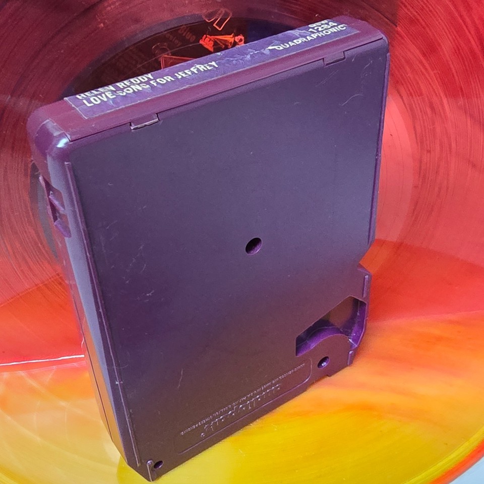 Helen Reddy: Love Song for Jeffrey vtg Quadraphonic Quad 8 Track Tape ...