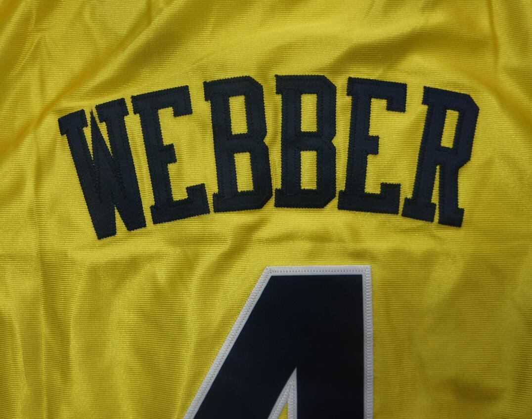 Chris Webber Michigan #4 Jersey | eBay