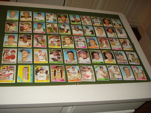 (50) 1966 TOPPS BASEBALL CARDS - COMMONS, NO DUPES, DECENT SHAPE. | eBay