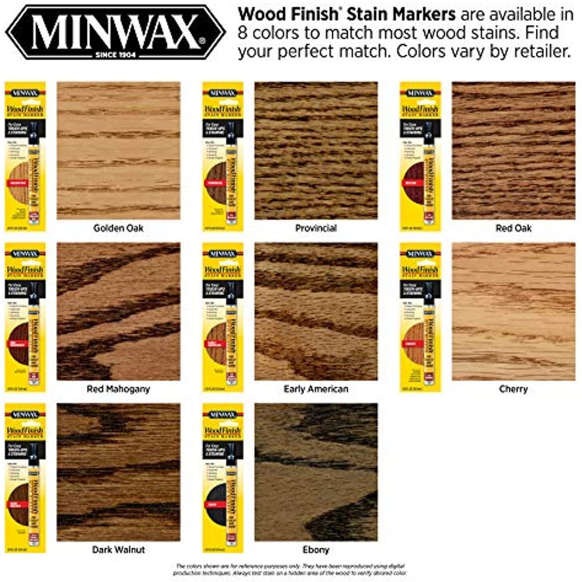 Minwax Stain Marker Color Chart Minwax Wood Finish Special Walnut 224