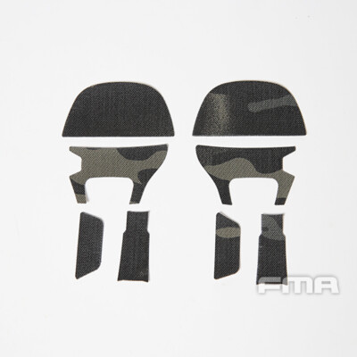 FMA Custom Decals Stickers for AMP Headset (Multicam Black) TB1372-MCBK ...