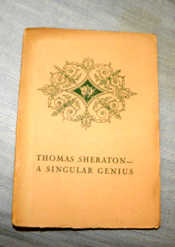VINTAGE BOOKLET THOMAS SHERATON GENIUS STROHEIM & ROMANN DECORATIVE ...
