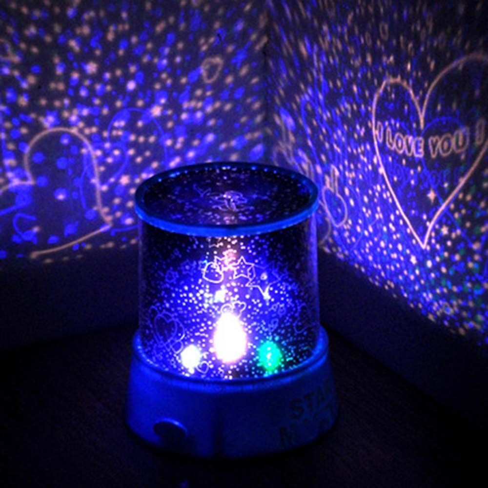 Decor Table Lamps Night Lights Projector Lamp LED Galaxy Light Star ...