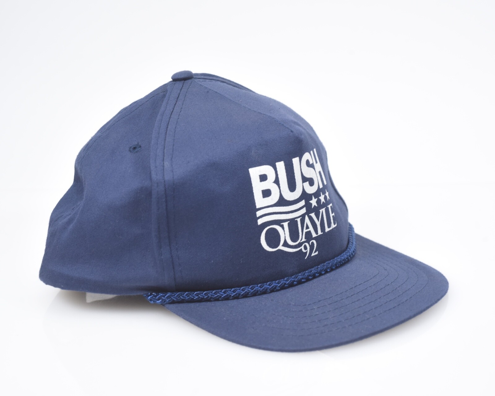 Mens Bush Quayle 92 Baseball Hat Adjustable Back embroidered logo ...