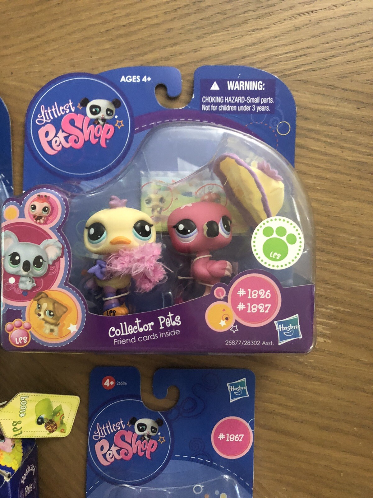 New Littlest Pet Shop LPS 1321 1322 1009 1826 1827 1867 Flamingo ...