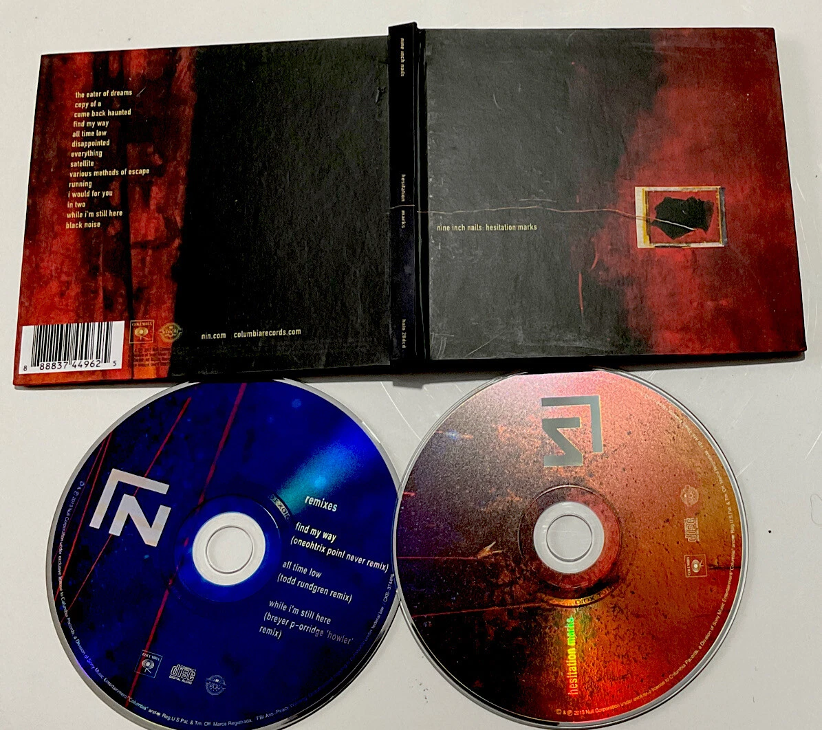 Nine Inch Nails Hesitation Marks Cd