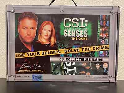 Game The Crime Scene Investigation Senses CSI CSI: Board Sealed New ...