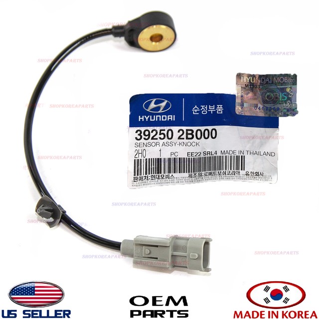 Knock Sensor for 10-17 Hyundai Veloster Kia Rio Soul OEM 392502B000 ...