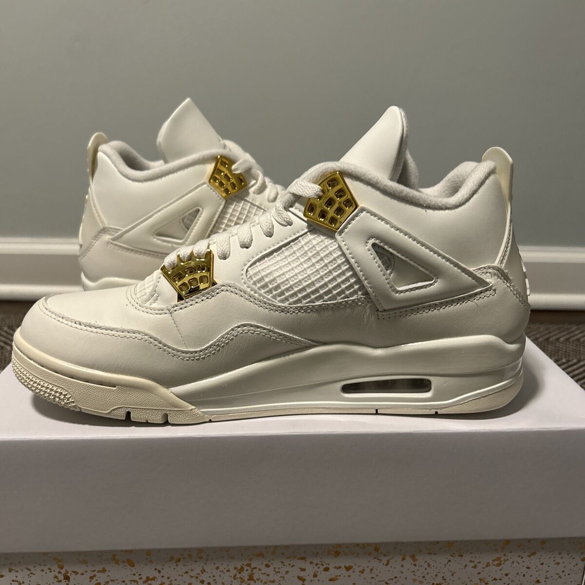 Size 11.5 - Air Jordan 4 Retro Metallic Gold W | eBay Size 11.5 - Air Jordan 4 Retro Metallic Gold W | eBay