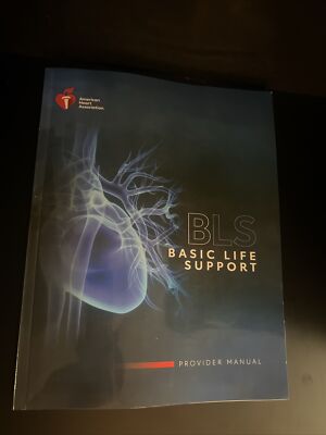 Basic Life Support Provider Manual by American Heart Association (2020 ...
