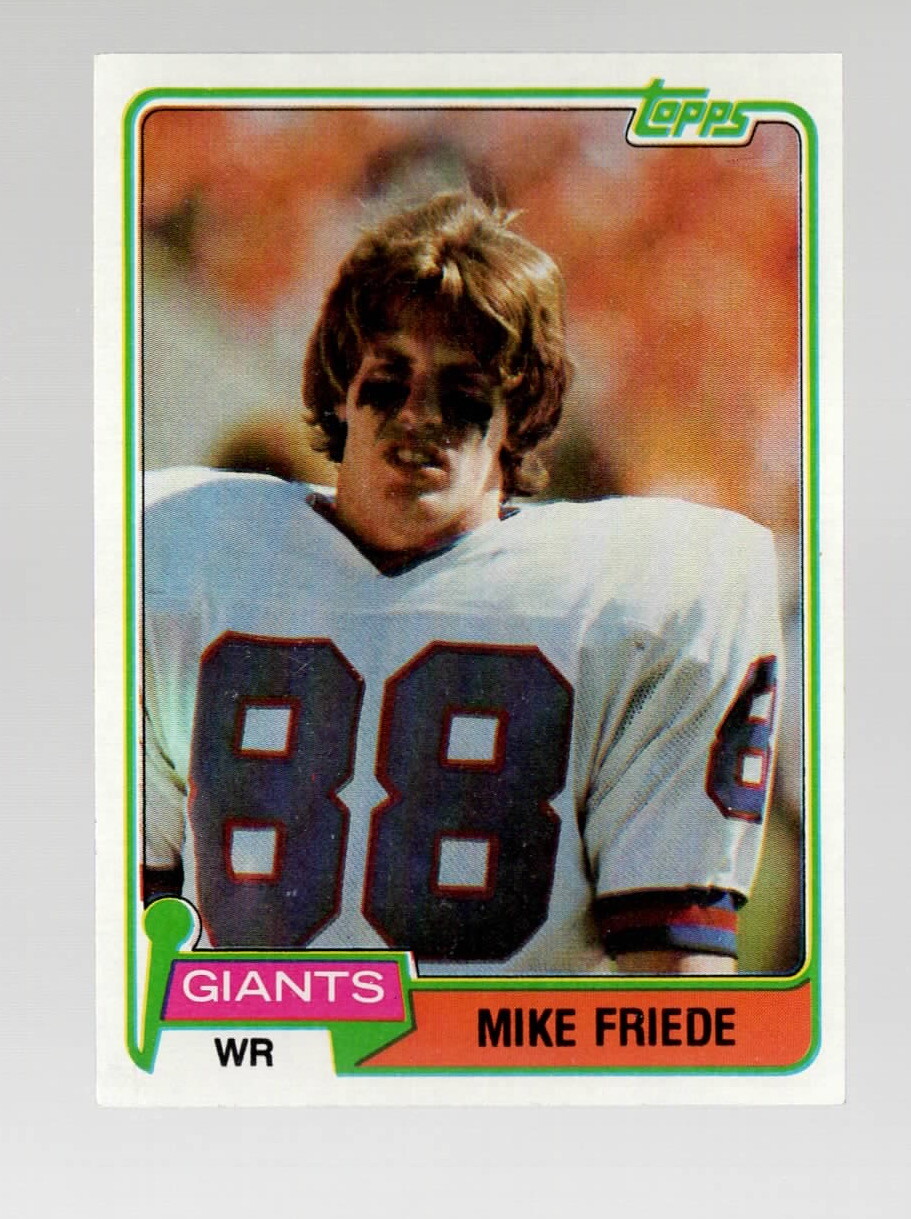 1981 Topps #74 Mike Friede Excellent/NM | eBay