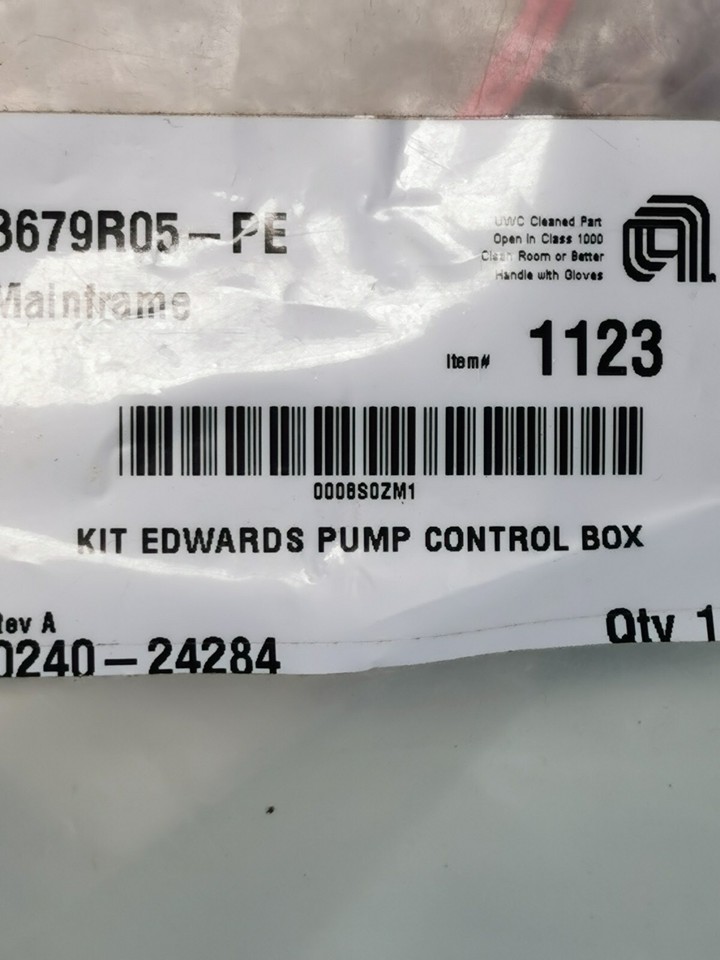 Applied Materials 0240-24284 Kit Edwards Pump Control Box | eBay