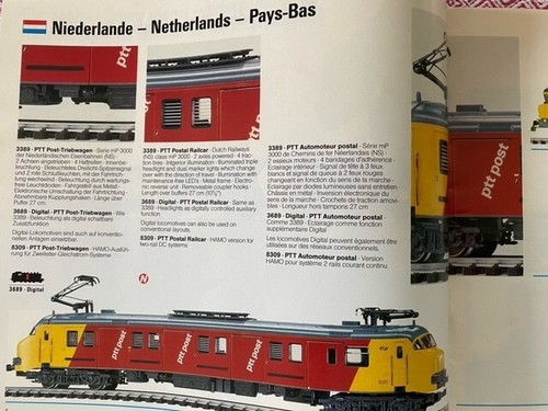 Marklin 1989-1990 Export Models Catalog - English Text - 32 pages - Very Good | eBay