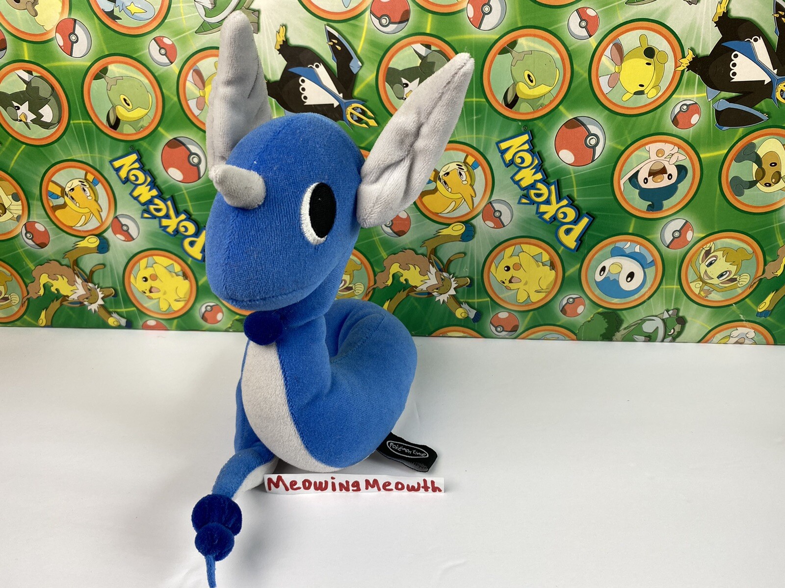 Pokemon Center Plush DRAGONAIR Time 2012 mascot Stuffed doll go poke ...