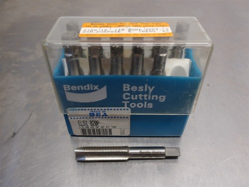 12 NEW! Bendix Besly Cutting Tool 1/2-20NF HSS Spiral Point Plug Tap ...