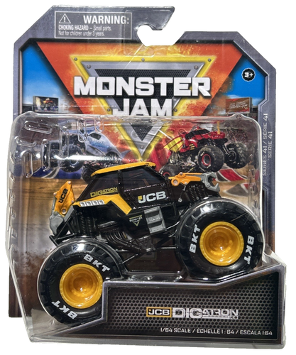 Spin Master Monster Jam JCB Digatron Truck Series 41 | eBay