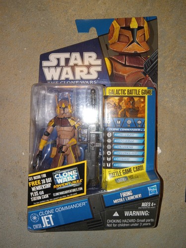 star wars clone wars clone commander jet cw 38 | eBay