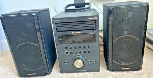 Sharp XL-BH250 Bluetooth 5-Disc Micro Shelf Stereo System 74000378452| eBay