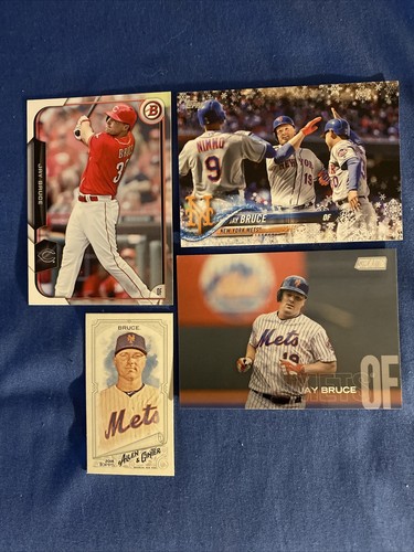 Jay Bruce 2015 Bowman 2018 Allen&Ginter Mini 18’ Stadium Club & Topps ...