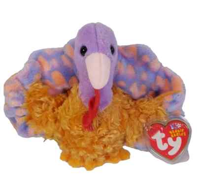 TY Beanie Baby - TOMMY the Turkey 5"...NEW with Mint Tags | eBay