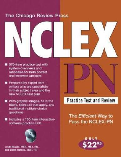 The Chicago Review Press NCLEX-PN Practice Test and Review (NCLEX ...