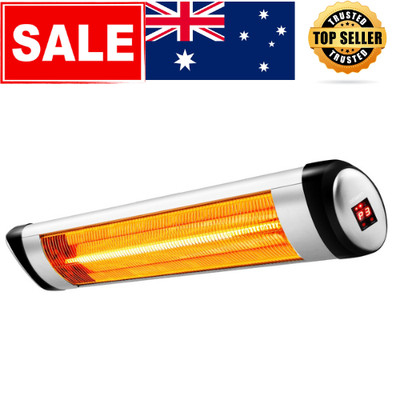 Devanti Infrared Heater Electric Radiant Strip Patio Heaters Remote ...