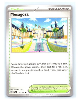 Mesagoza - Scarlet & Violet - 178/198 Uncommon - Pokemon Card TGC | eBay