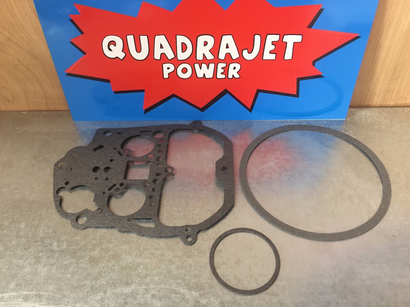 Quadrajet Rebuild Kit. Buick 77-87, Chevrolet 87, Chevy GMC 77-78,Olds ...